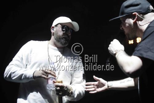 Bild Nr. 35488: Deutsche Rapper Kool Savas und Sido gastieren auf iher ...
